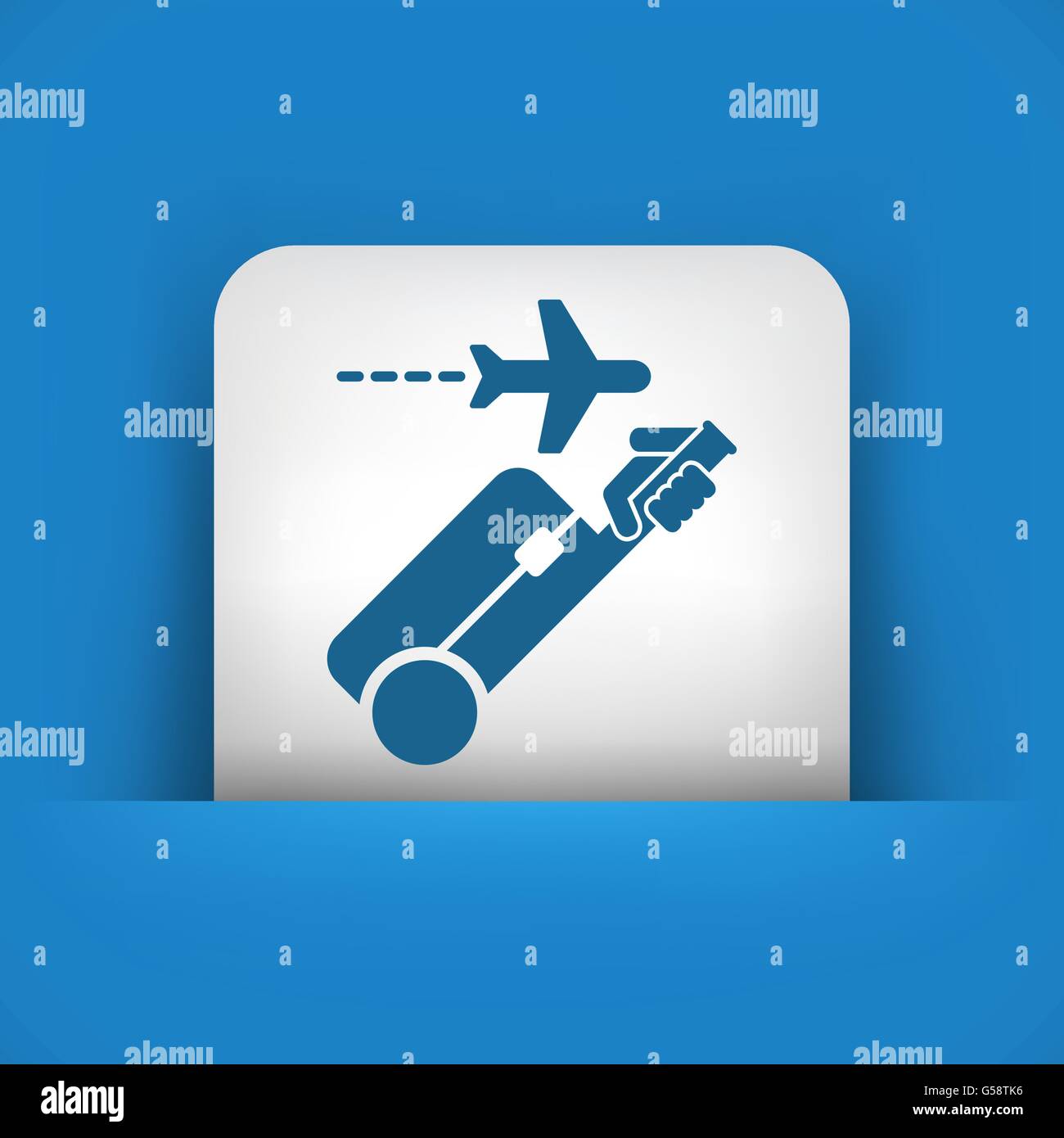 Terminal aereo volo volo trasporto vacanza viaggio Immagini Vettoriali ...