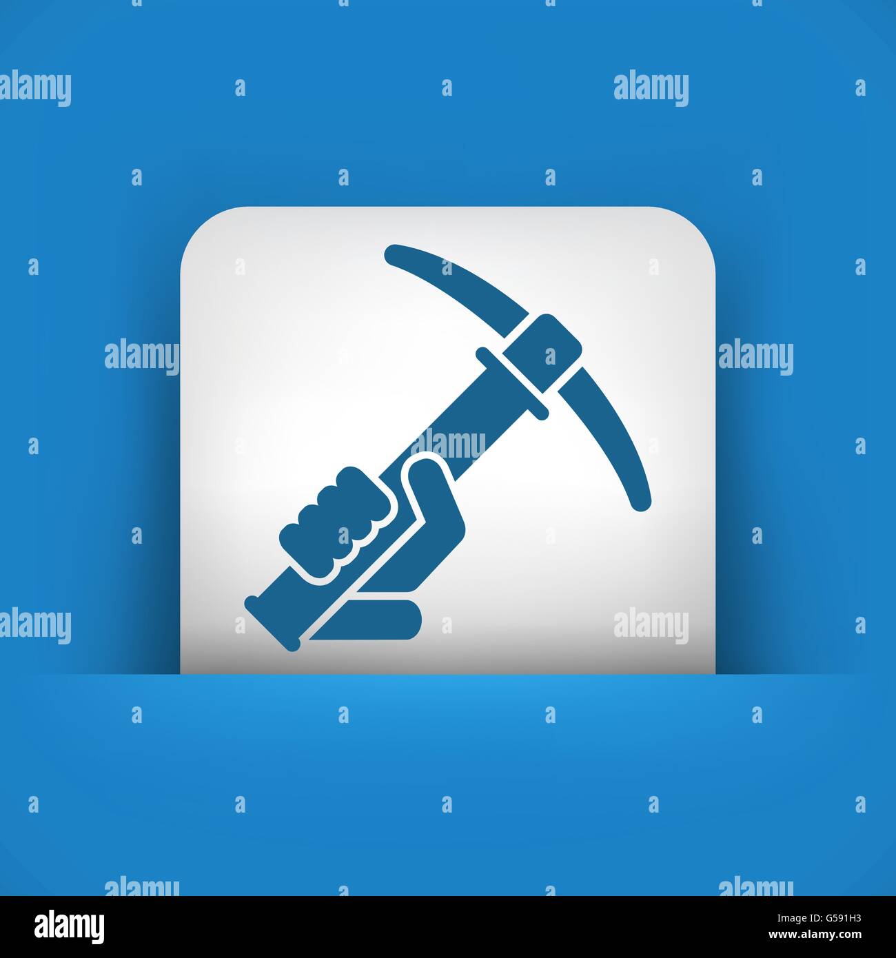 Piccone da giardino Immagini Vettoriali Stock - Alamy