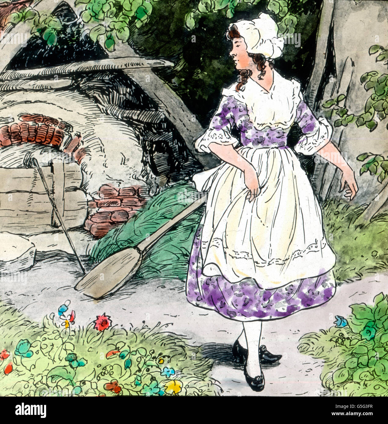 Frau holle mother hulda history immagini e fotografie stock ad alta ...