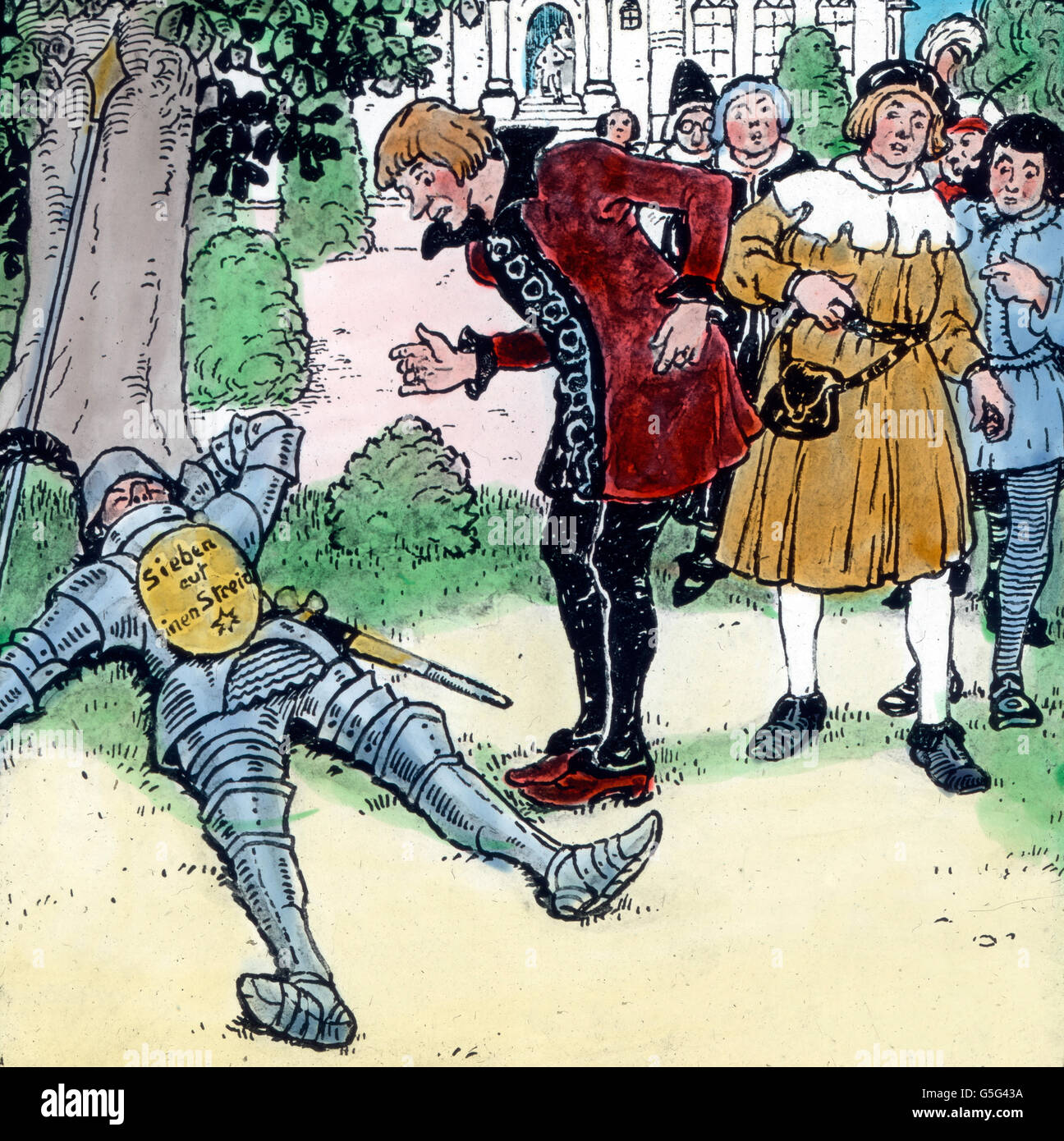 Das tapfere Schneiderlein. Il piccolo sarto coraggioso. storia, storico ...