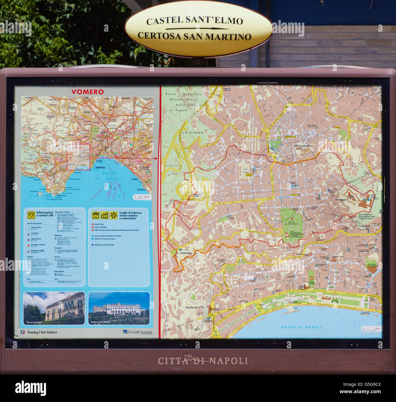 Mappa di napoli immagini e fotografie stock ad alta risoluzione - Alamy