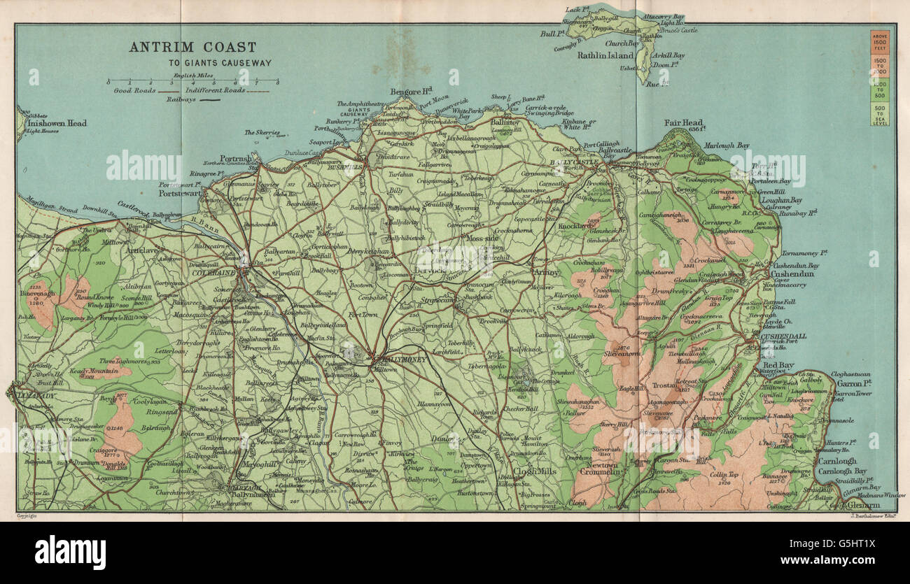 Mappa di coleraine immagini e fotografie stock ad alta risoluzione - Alamy