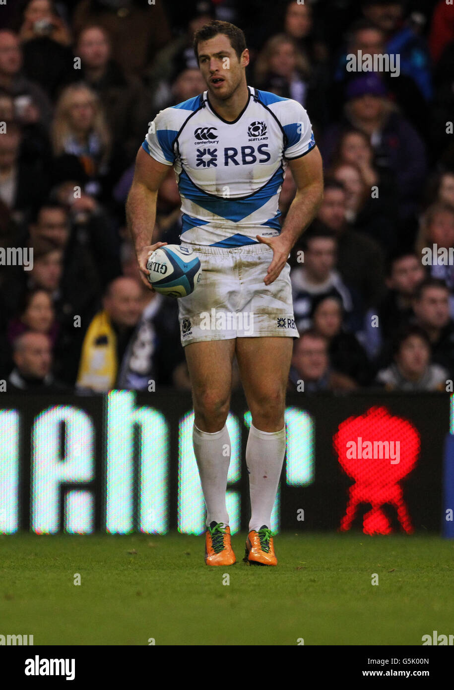 Tim visser emc test match murrayfield immagini e fotografie stock ad ...