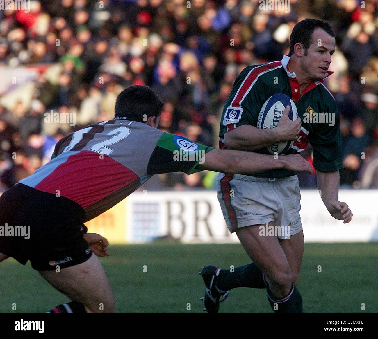 Austin healey e il pallone da rugby immagini e fotografie stock ad alta ...