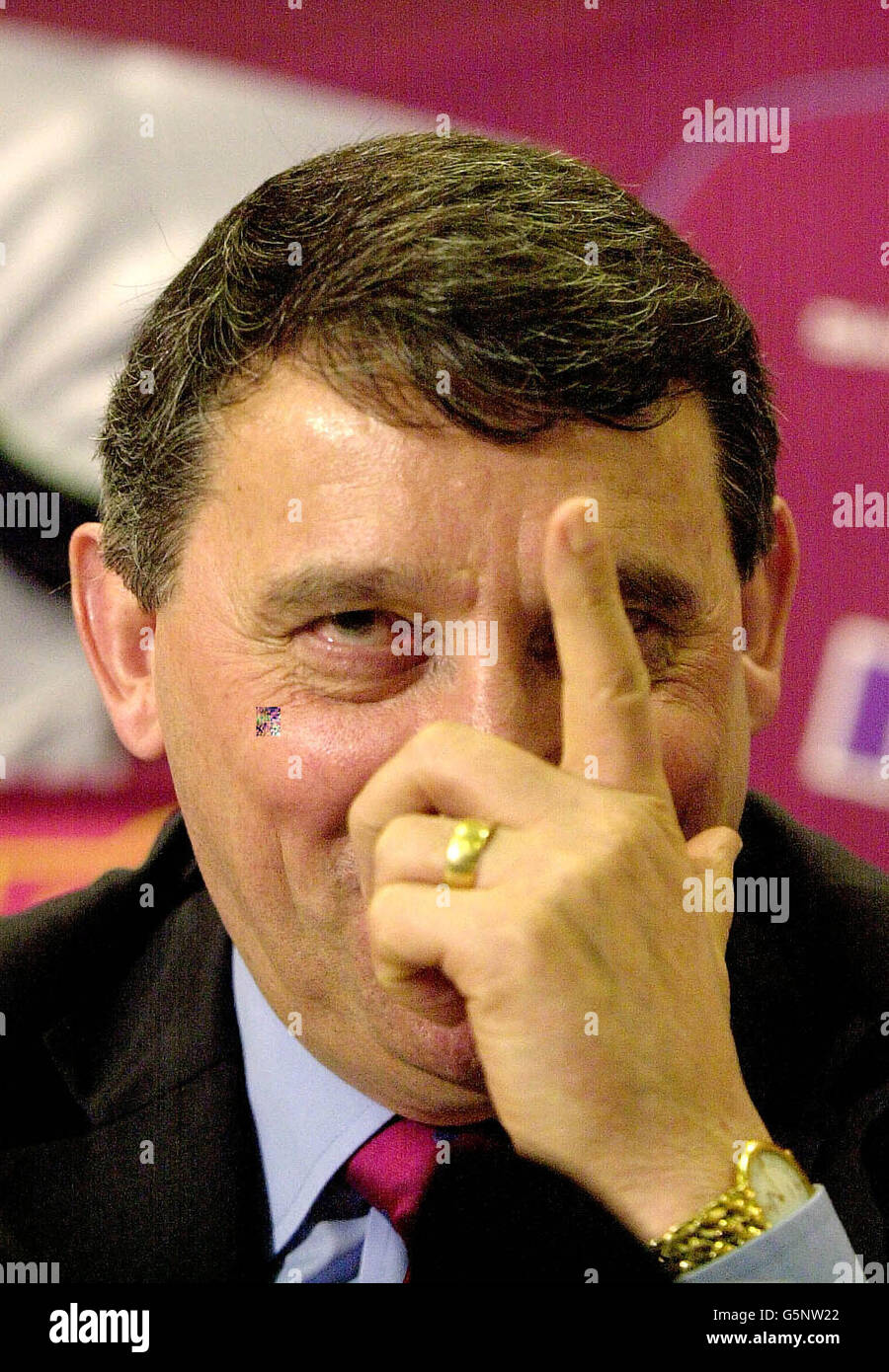 Graham taylor new aston villa manager conferenza stampa villa park ...