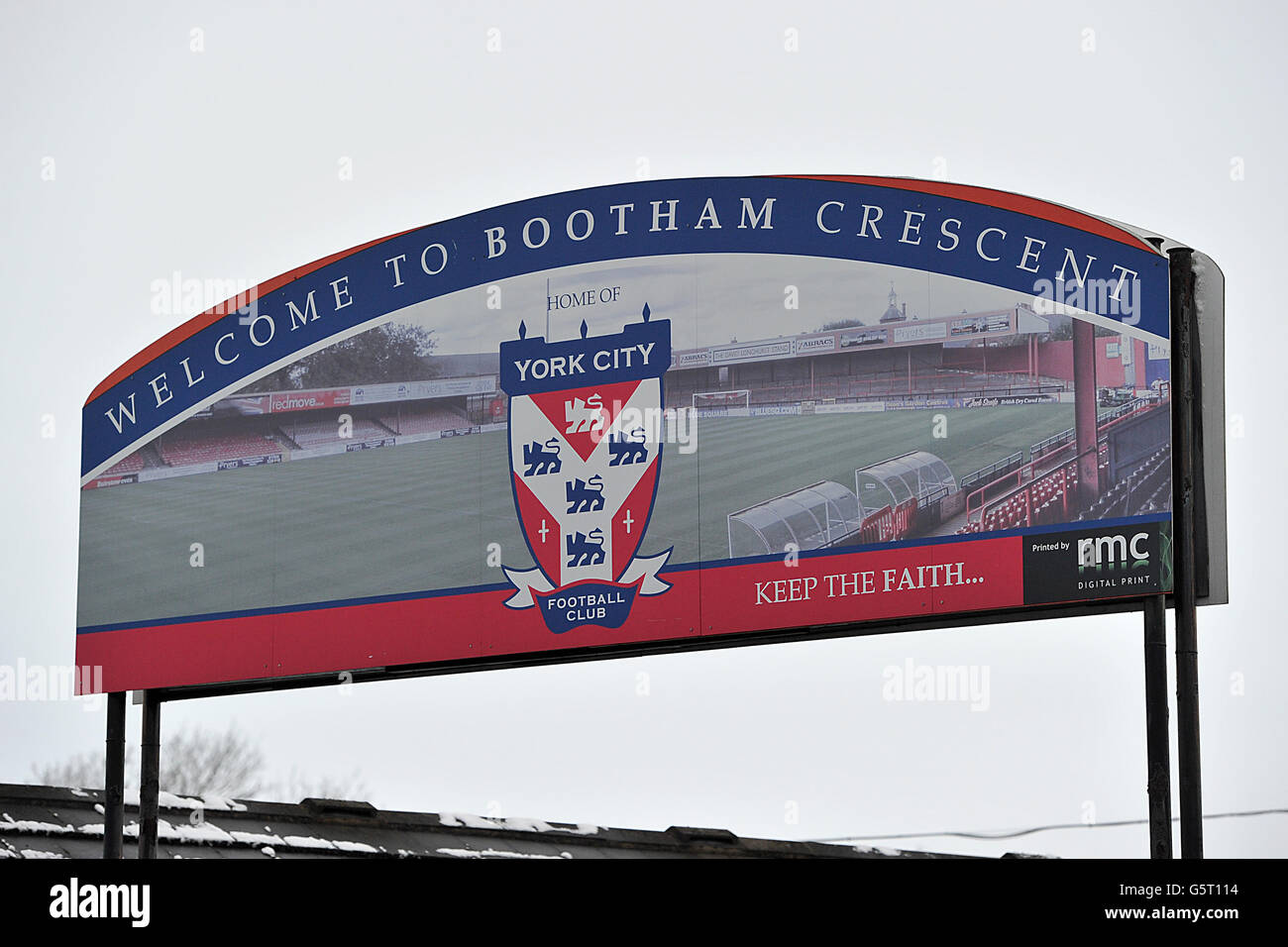 Segnaletica bootham crescent immagini e fotografie stock ad alta ...