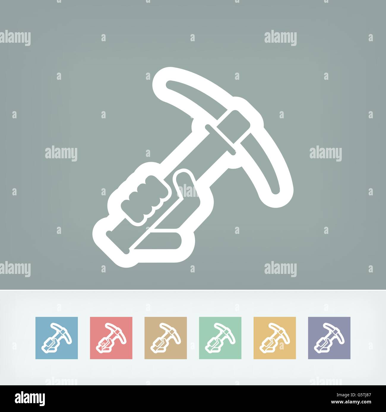 Piccone da giardino Immagini Vettoriali Stock - Alamy