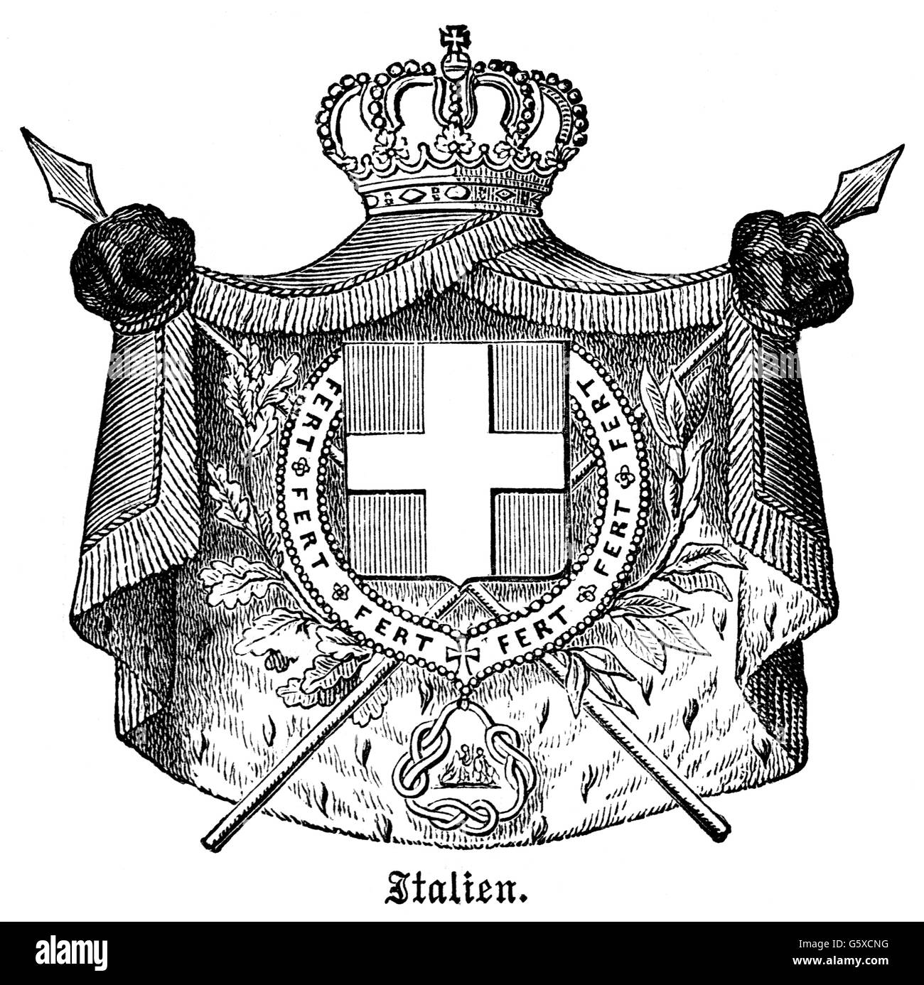 Stemma del regno d'italia immagini e fotografie stock ad alta ...