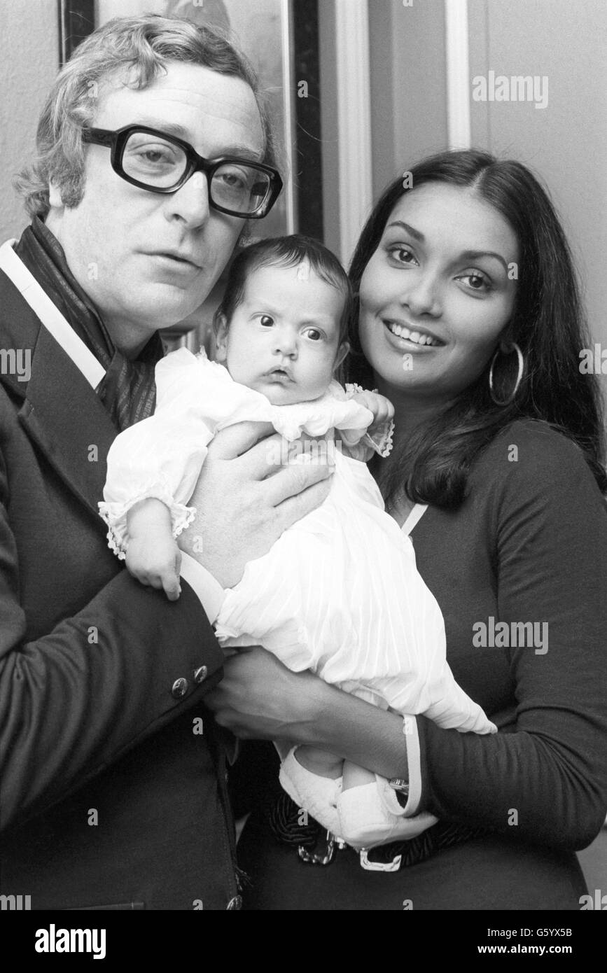 Michael caine wife shakira actor daughter immagini e fotografie stock ...