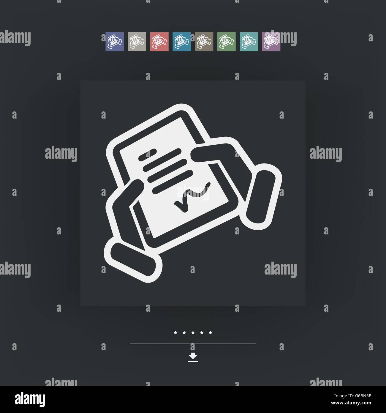 Firma autografo Immagini Vettoriali Stock - Alamy