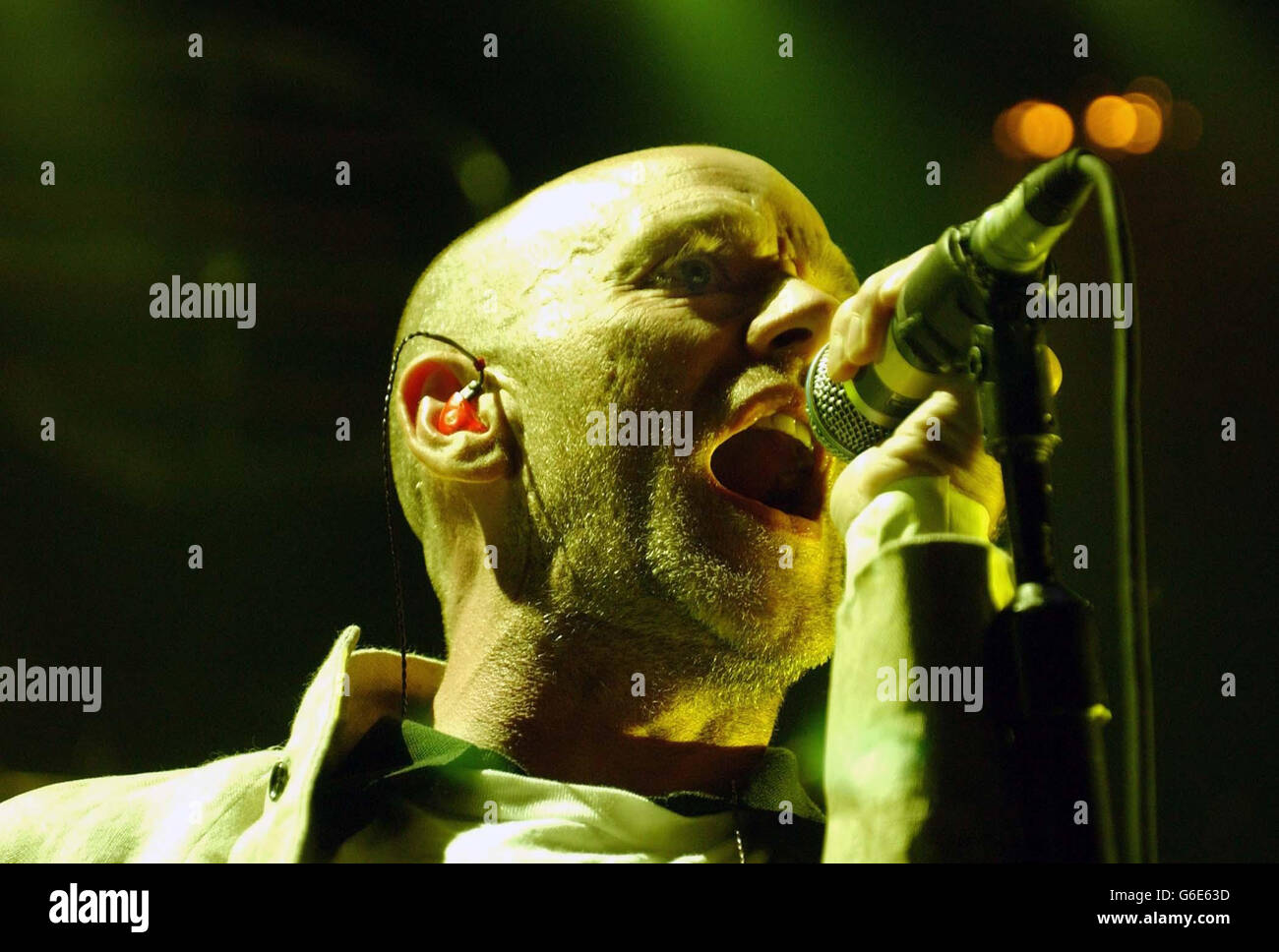 The lead singer of rem michael stipe immagini e fotografie stock ad ...