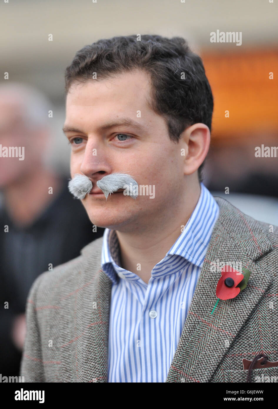 Movember mo tache tash colpo alla testa colpo alla testa ritratto ...