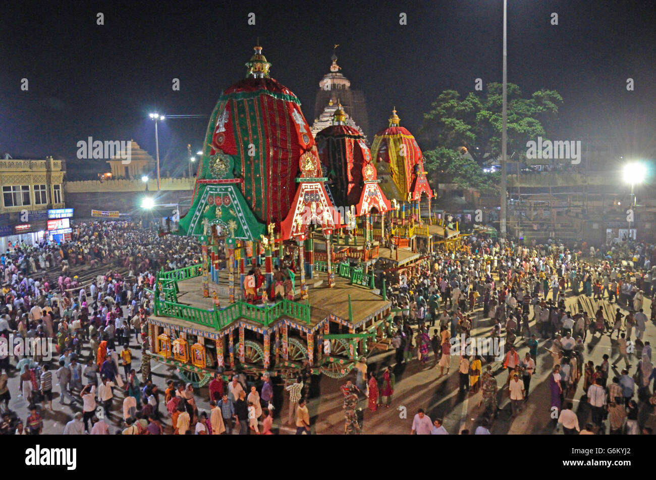 Jagannath ratha yatra puri odisha india immagini e fotografie stock ad ...