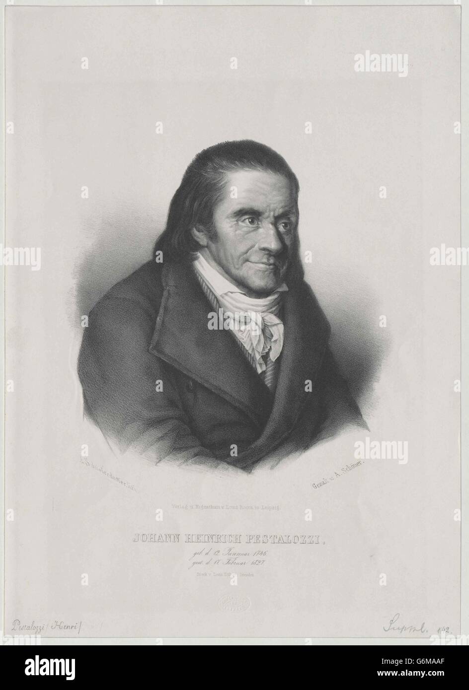 Johann heinrich pestalozzi immagini e fotografie stock ad alta ...