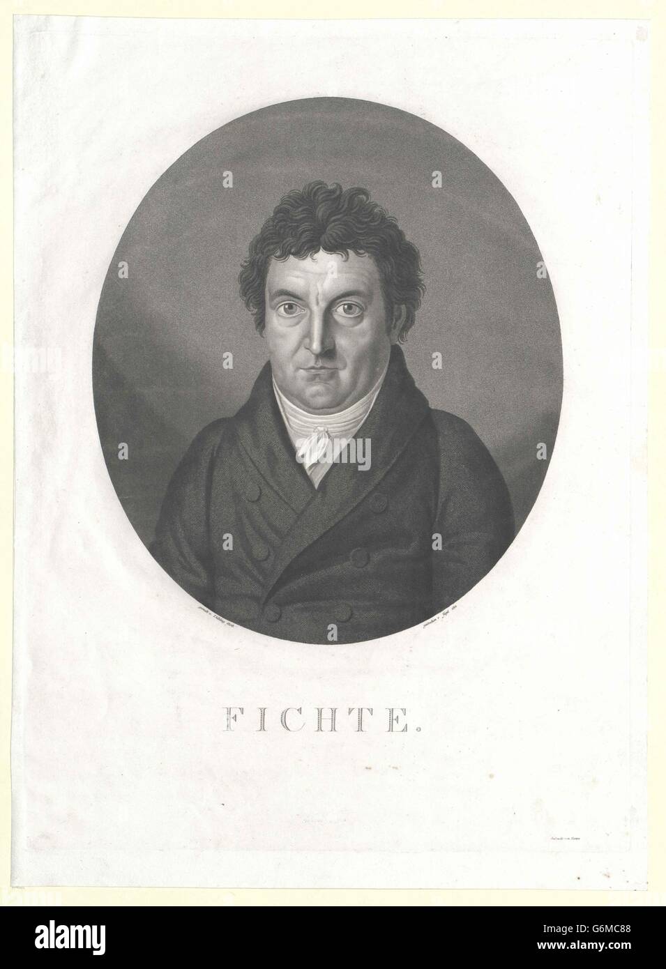 Ritratto di johann gottlieb fichte immagini e fotografie stock ad alta ...