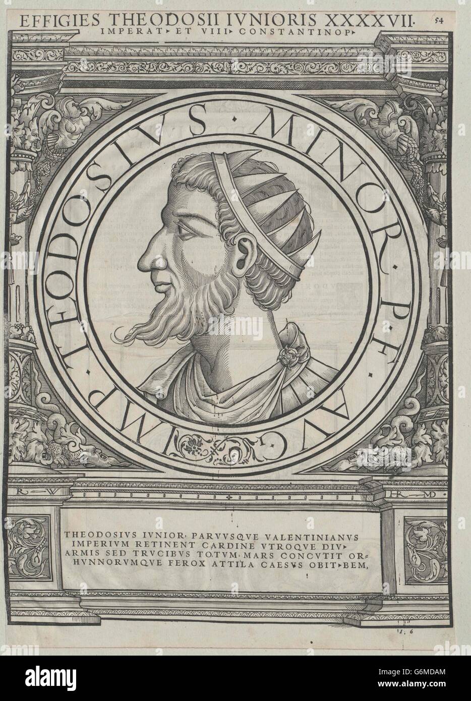 Imperatore bizantino teodosio ii immagini e fotografie stock ad alta ...