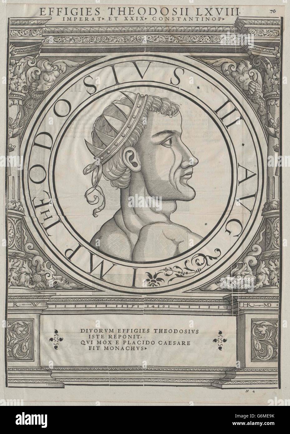 Imperatore bizantino teodosio iii immagini e fotografie stock ad alta ...