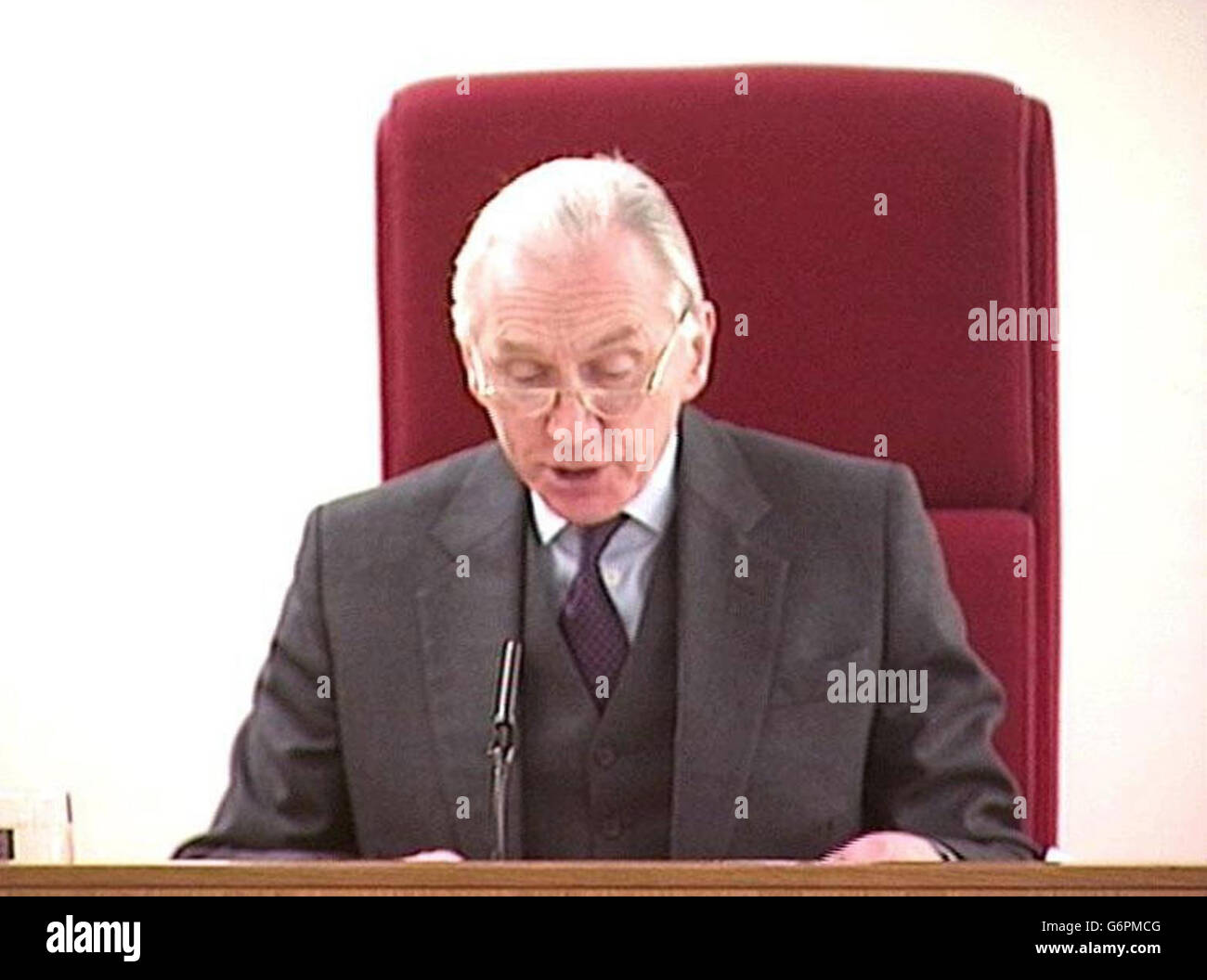 Lord hutton all'alta corte immagini e fotografie stock ad alta ...