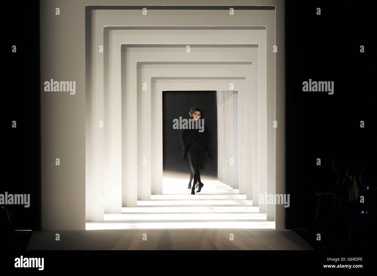 Modelli in passerella alla sfilata di carolina herrera immagini e ...