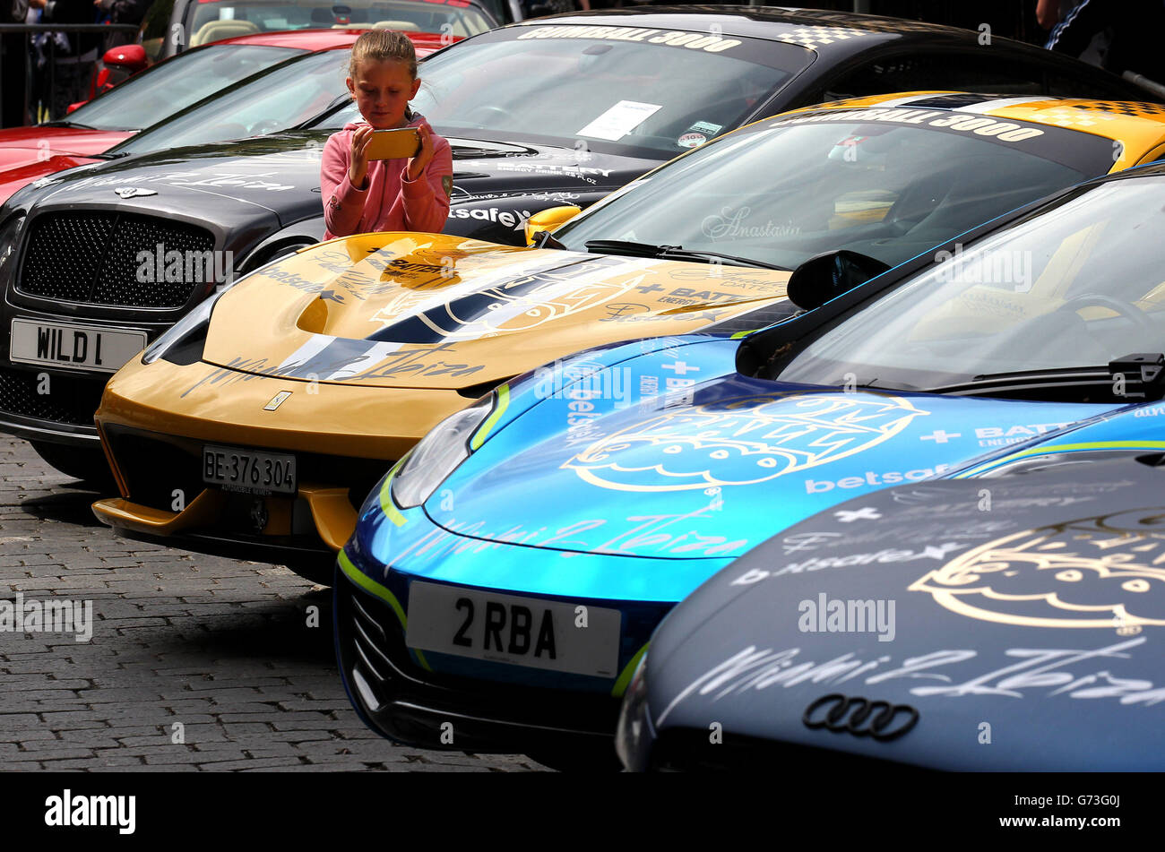 Gumball 3000 rally photocall immagini e fotografie stock ad alta ...
