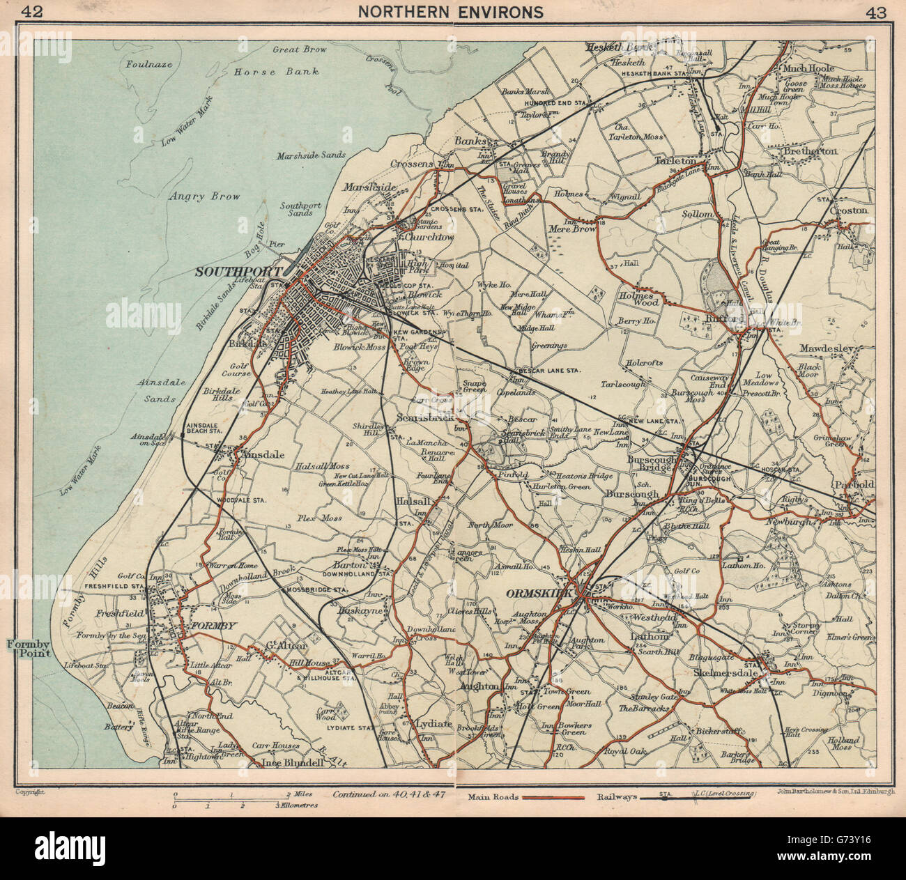 Formby map immagini e fotografie stock ad alta risoluzione - Alamy