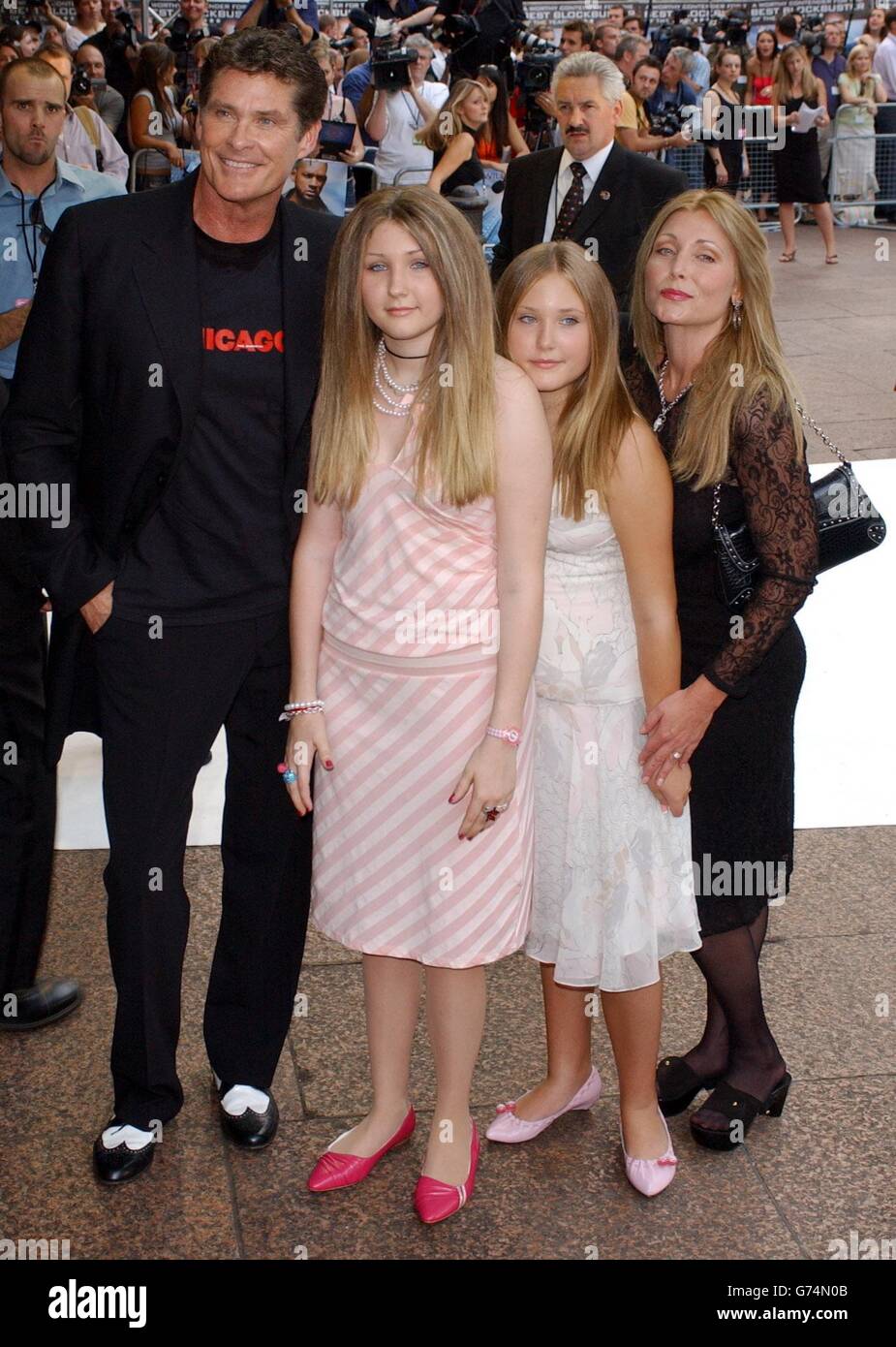David hasselhoff and family immagini e fotografie stock ad alta ...