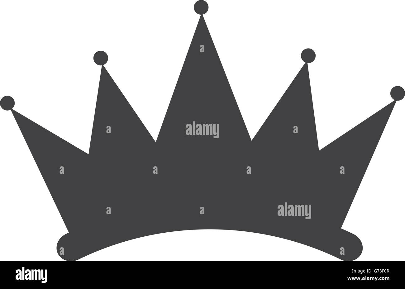 Crown silhouette immagini e fotografie stock ad alta risoluzione - Alamy