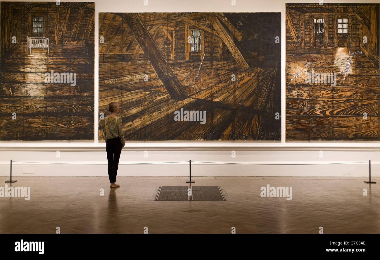 Parsifal 3 and parsifal 2 by anselm kiefer immagini e fotografie stock ...