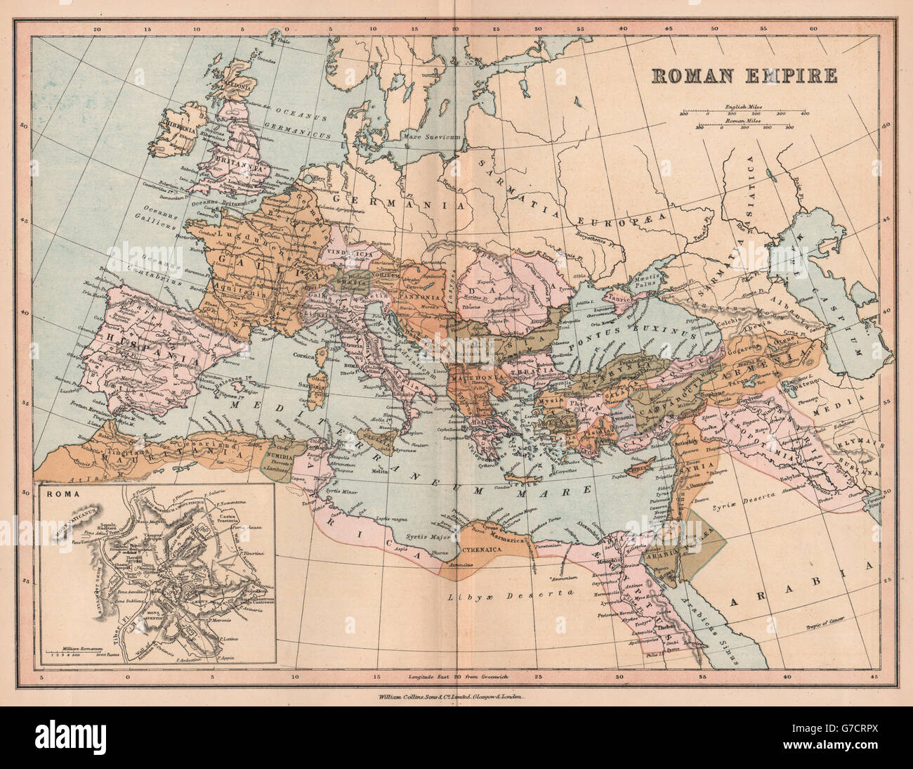 Mappa dell'impero romano immagini e fotografie stock ad alta ...
