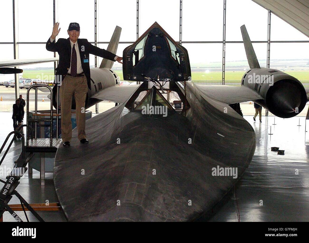 L'ex pilota capo di test di Lockheed Robert Gilliland, il primo uomo a ...
