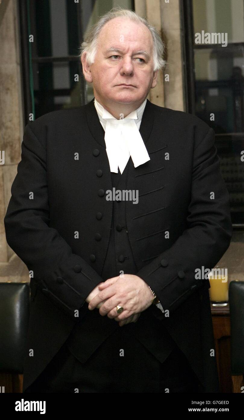 Altoparlante della House of Commons Michael Martin durante la Royal ...