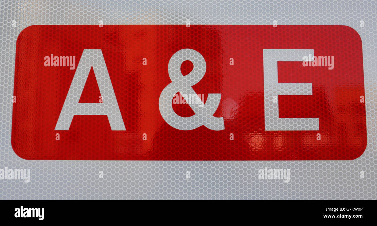 Segnali di emergenza e di incidente all'ospedale addenbrookes di ...