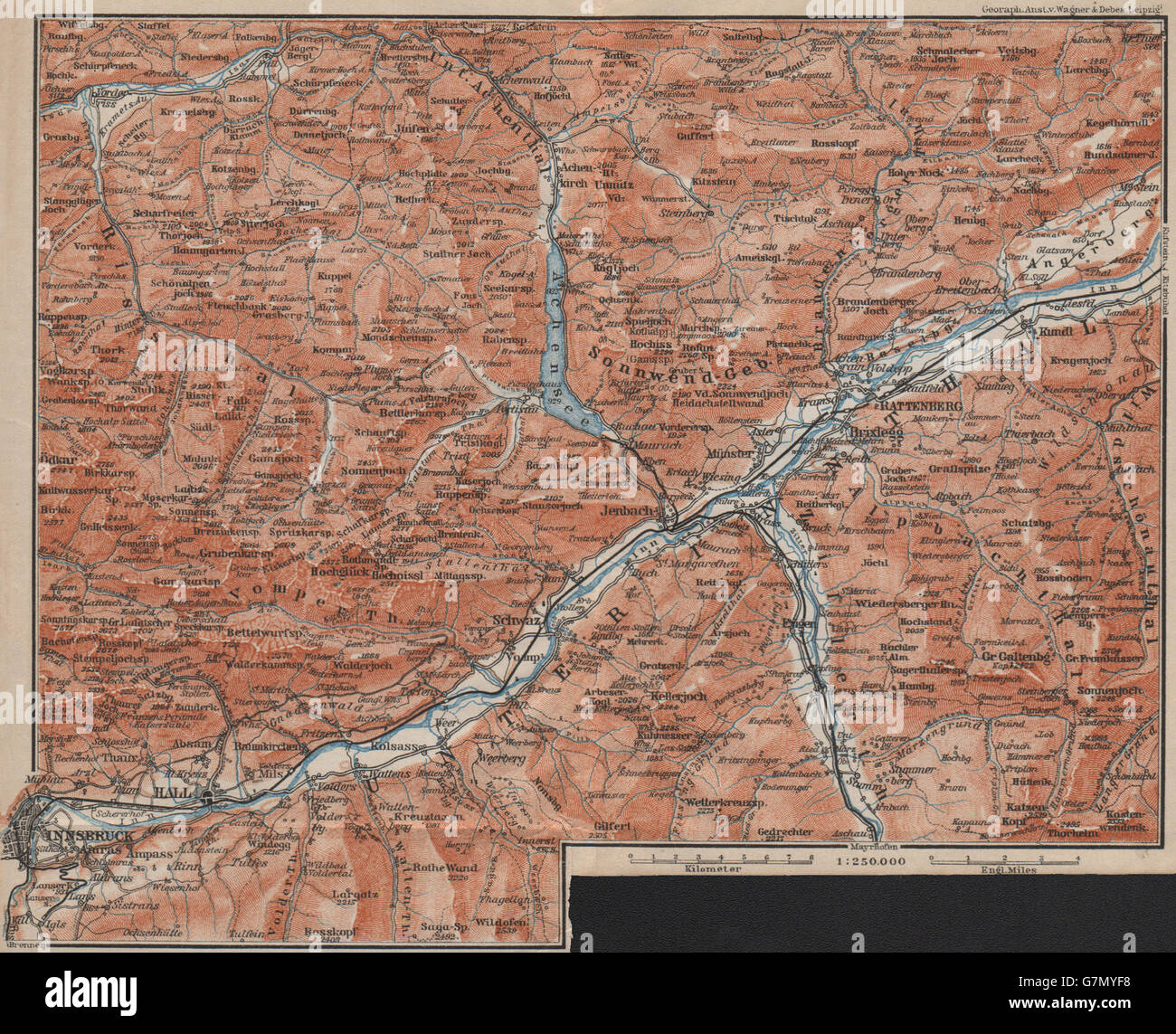 Mappa di innsbruck immagini e fotografie stock ad alta risoluzione - Alamy