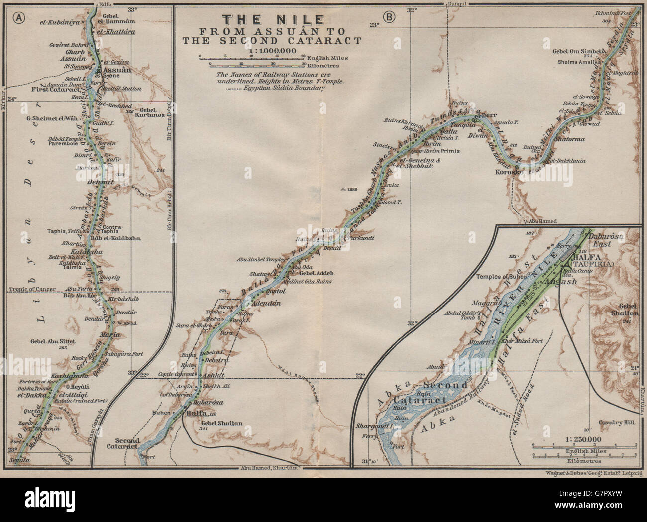 Mappa del fiume nilo immagini e fotografie stock ad alta risoluzione ...