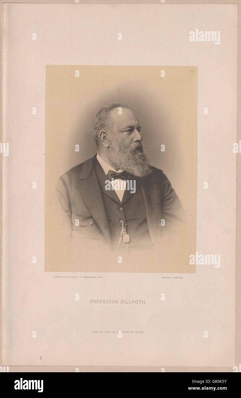 Theodor billroth immagini e fotografie stock ad alta risoluzione - Alamy