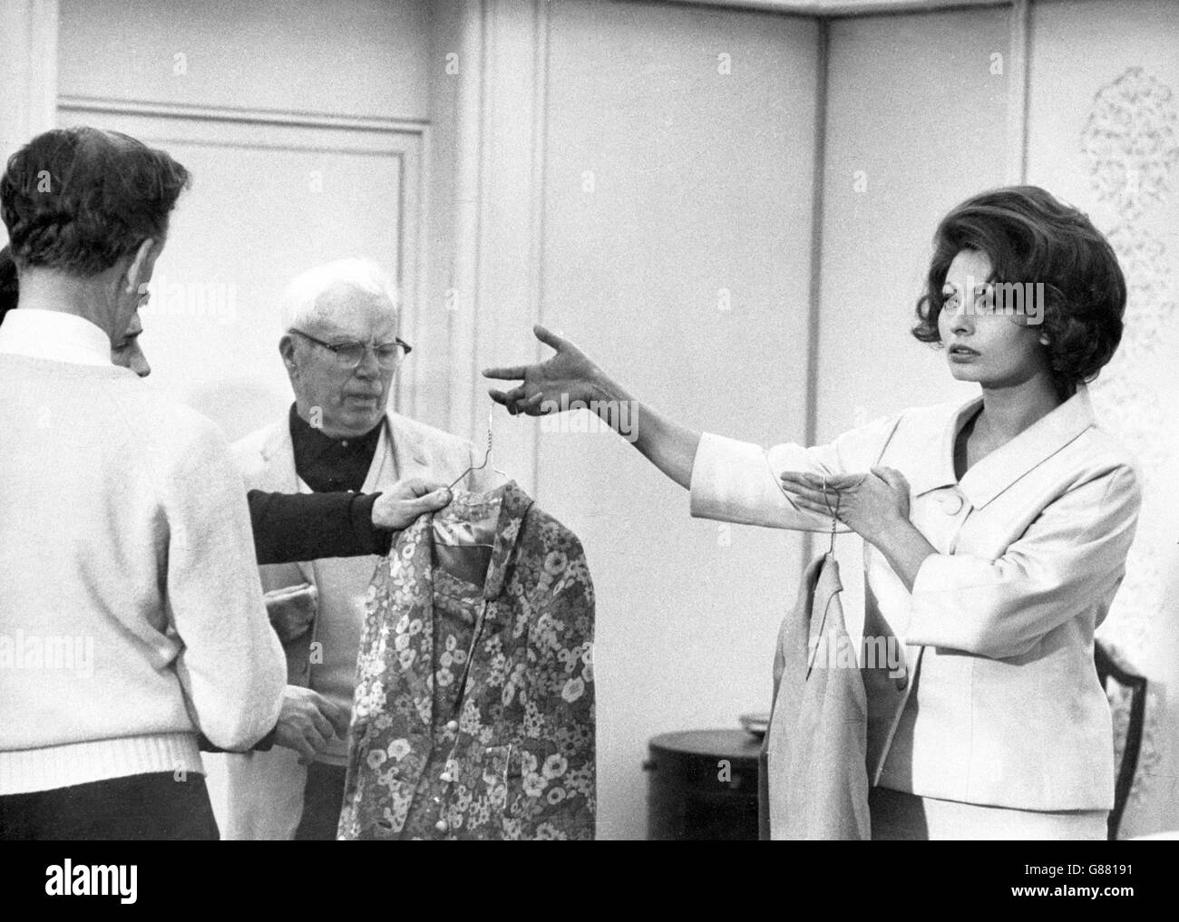 Marlon charlie chaplin sophia loren immagini e fotografie stock ad alta ...