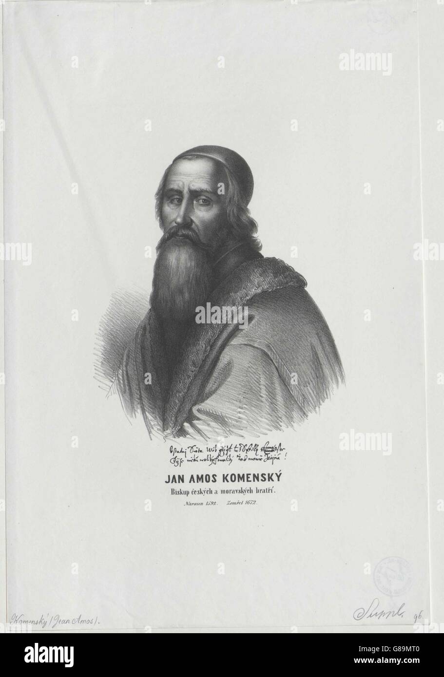 Jan amos komensky immagini e fotografie stock ad alta risoluzione - Alamy