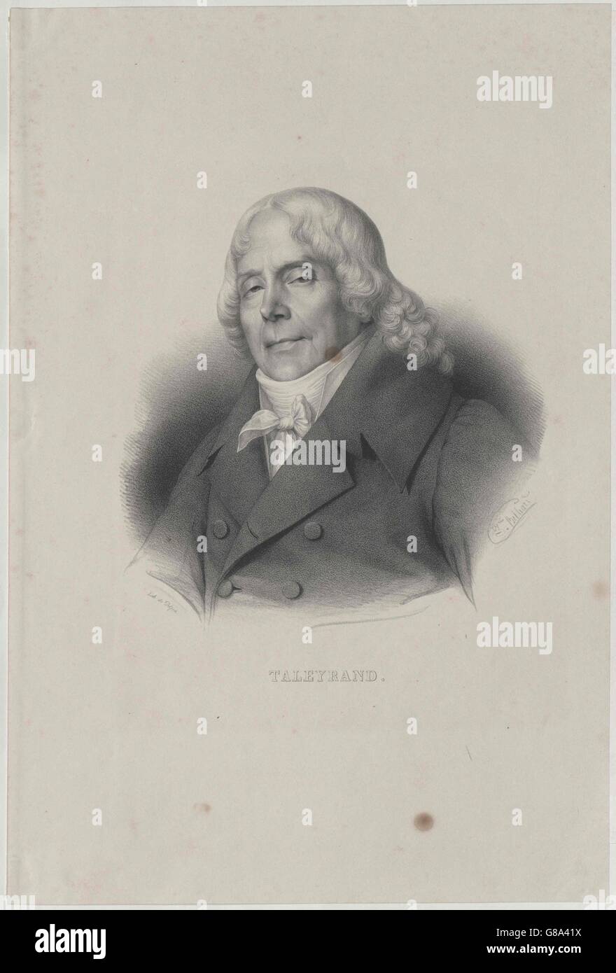 Talleyrand perigord charles immagini e fotografie stock ad alta ...