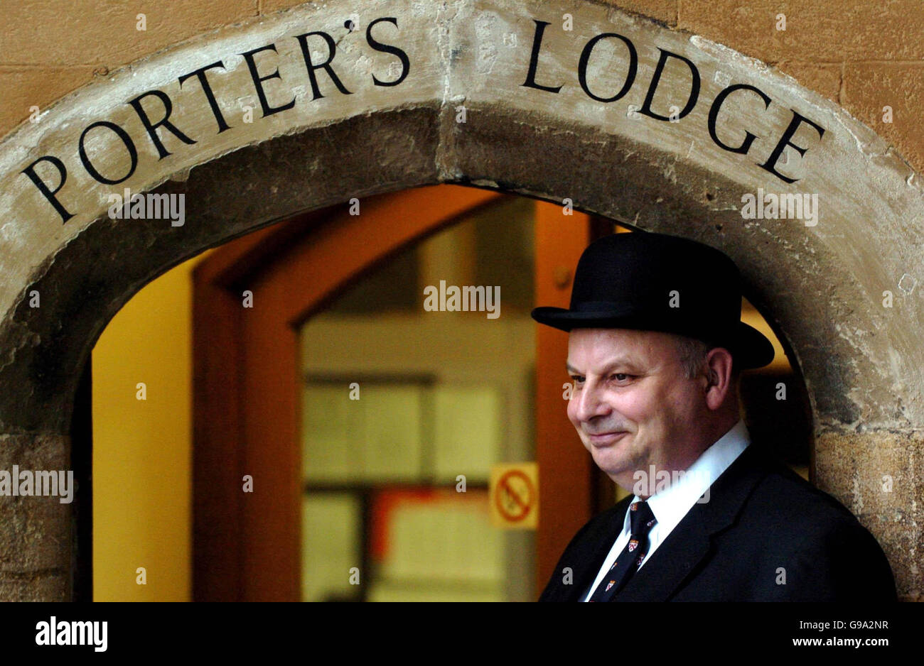 David Hales, Head Porter al Trinity College, Cambridge University ...