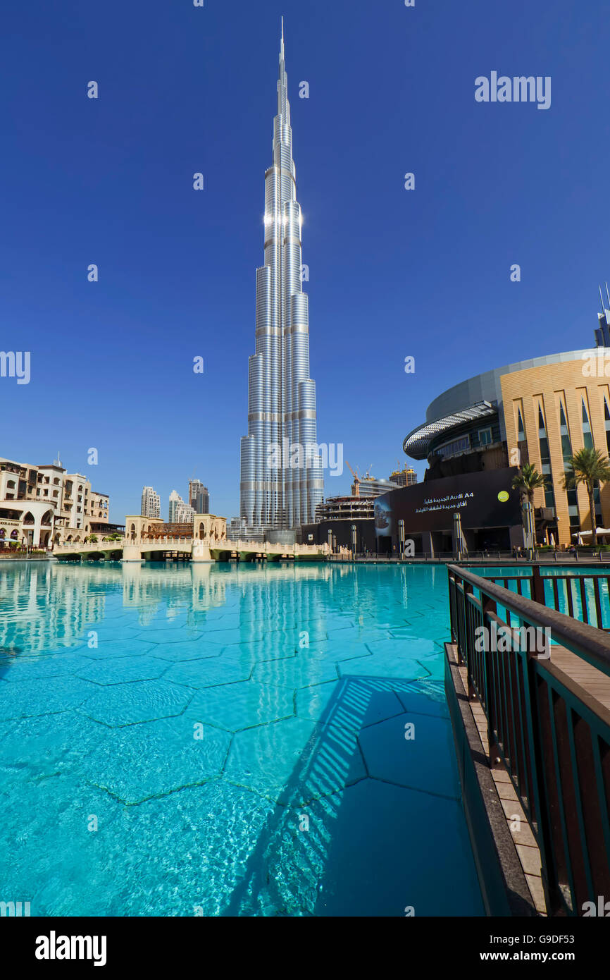 Burj Khalifa Tallest Building Dubai Immagini e Fotos Stock - Alamy
