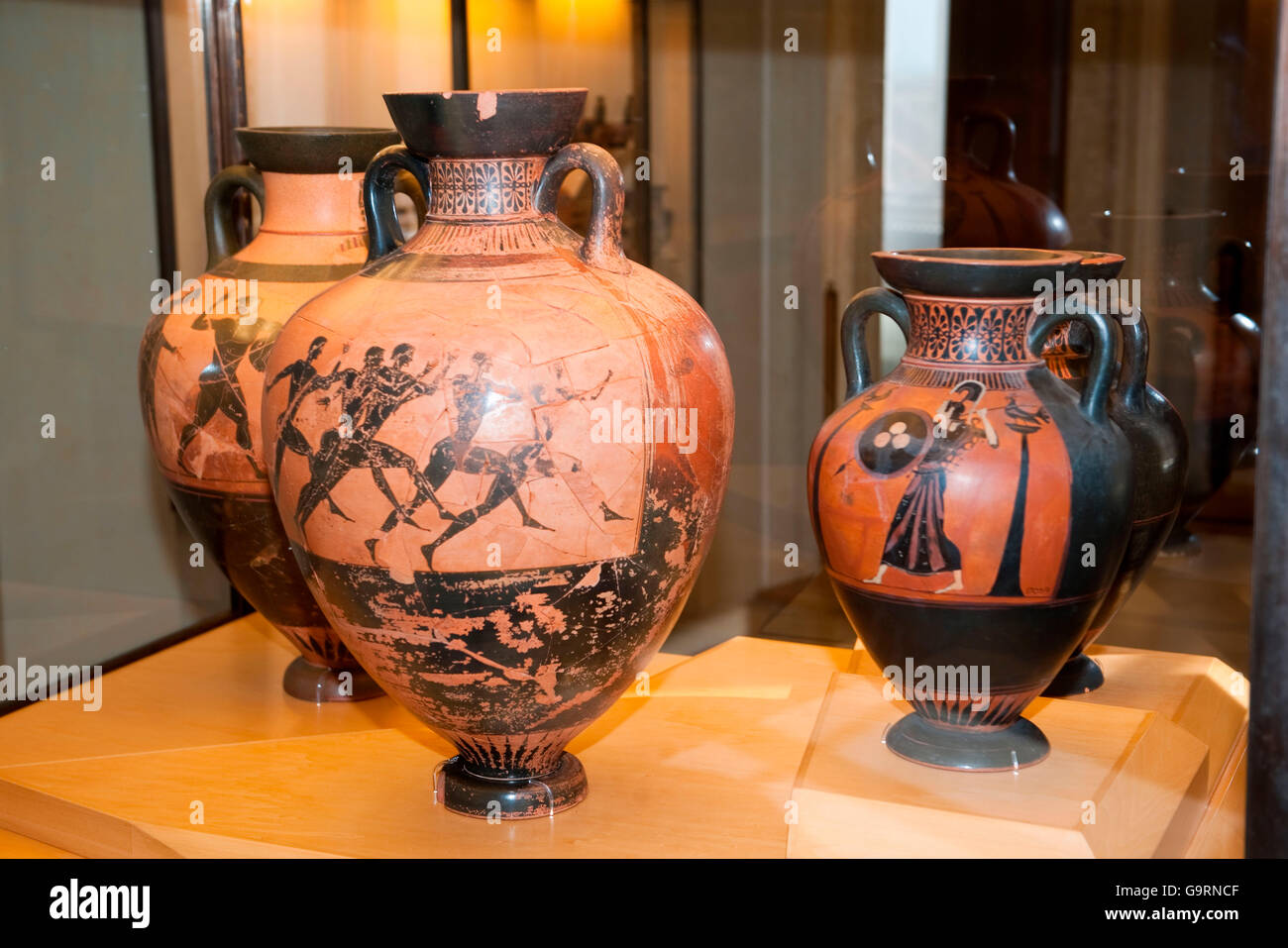 Collezione dei Vasi, Corinzi, Iaconian, ceramica attica a figure nere ...