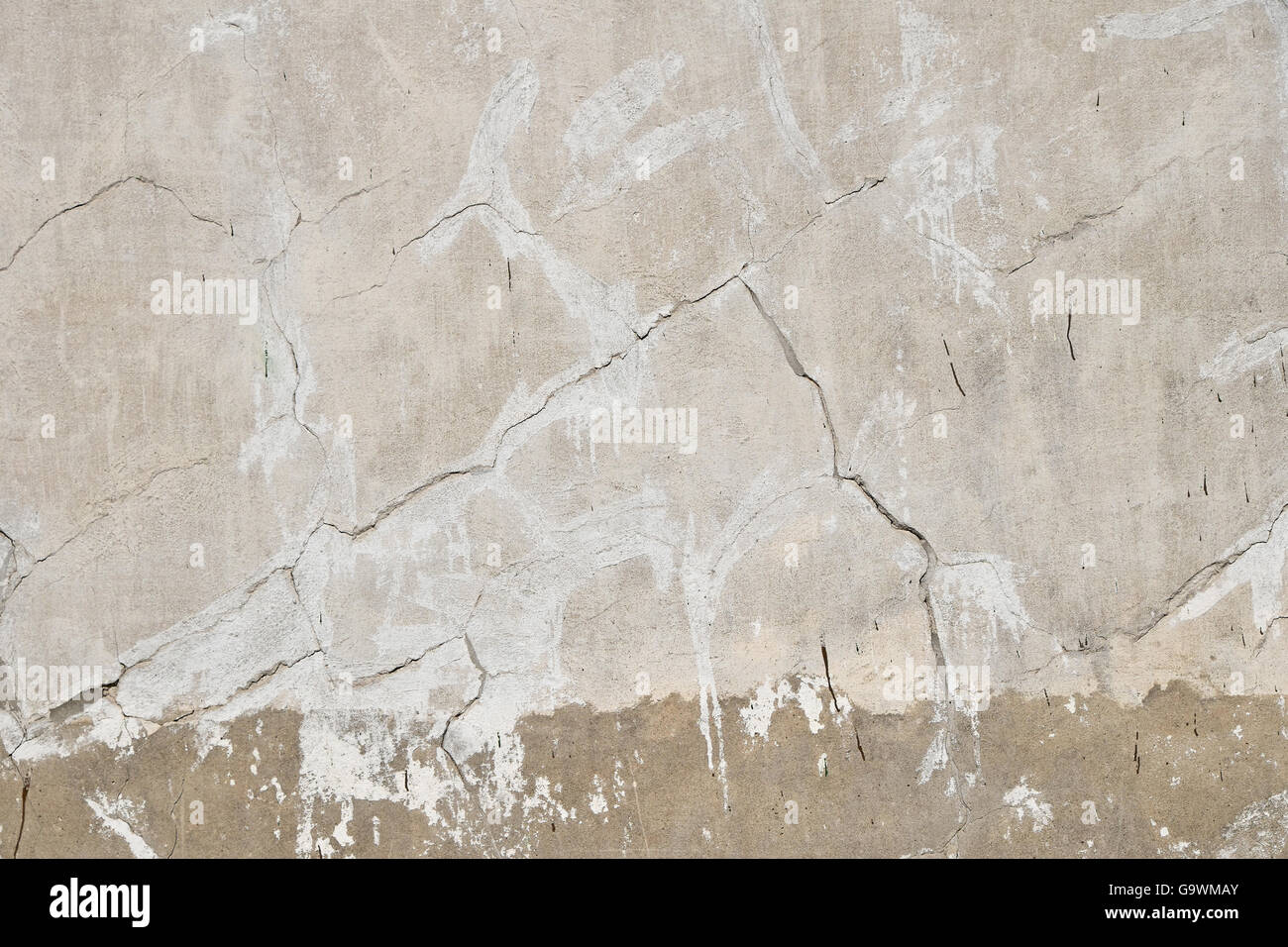 Texture di sfondo del vecchio grigio beige intonaco dipinto a parete ...