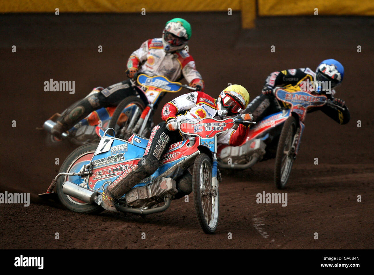 Coventry Buildbase Bees' Oliver Allen (a destra) e Swindon Robins' Mads ...