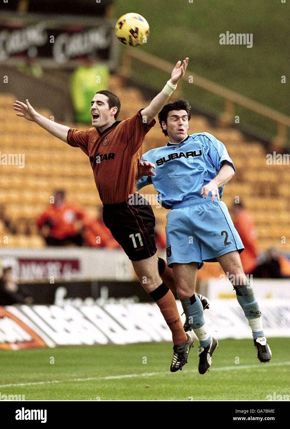 Coventry citys marc edworthy battaglie con i vagabondi di wolverhampton ...