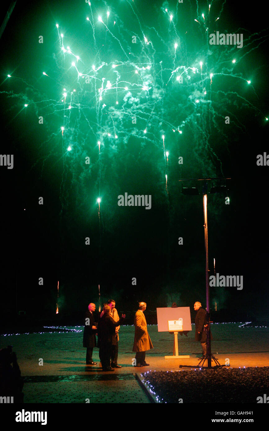 Il principe carlo apre un monumento ex miniera di carbone immagini e ...