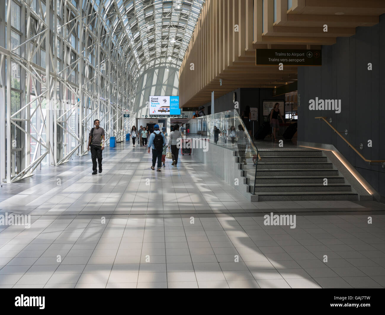 Union station toronto union piattaforma pearson express immagini e ...