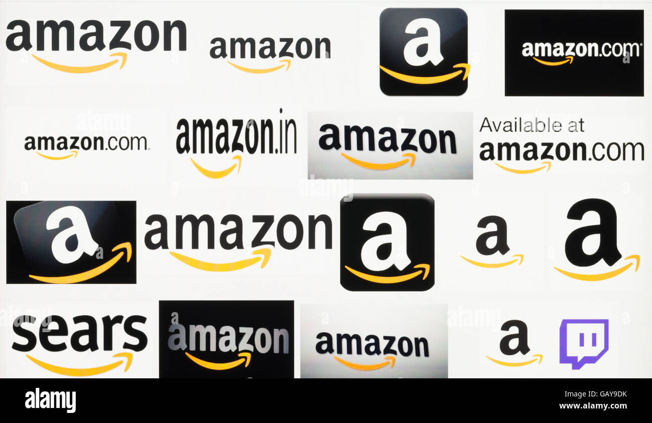 Amazon logo immagini e fotografie stock ad alta risoluzione - Alamy