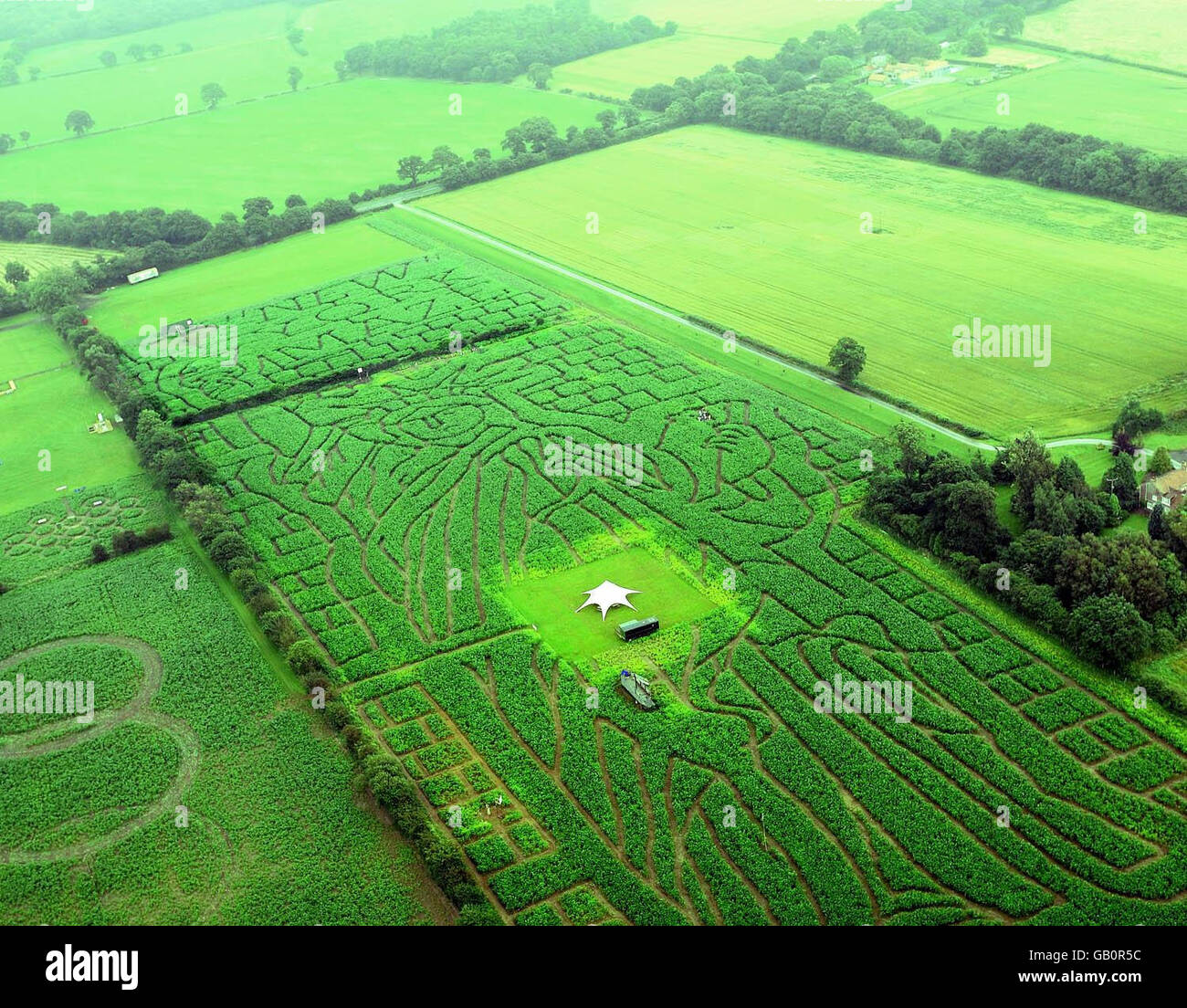 Maize mazes immagini e fotografie stock ad alta risoluzione - Alamy