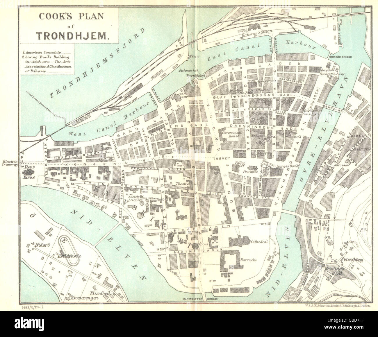 Trondheim norway map immagini e fotografie stock ad alta risoluzione ...