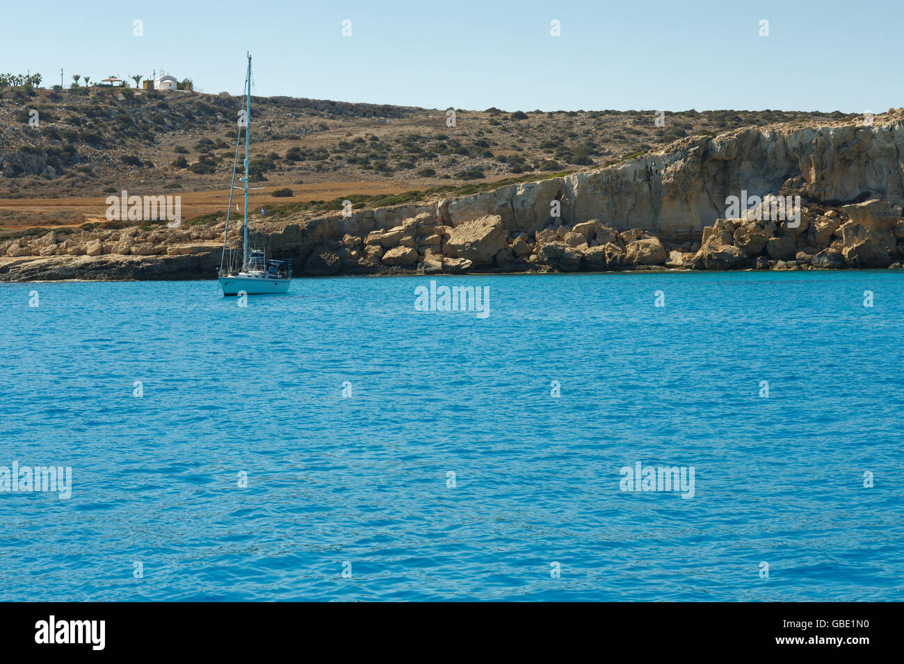 Blue cyprus della laguna immagini e fotografie stock ad alta ...
